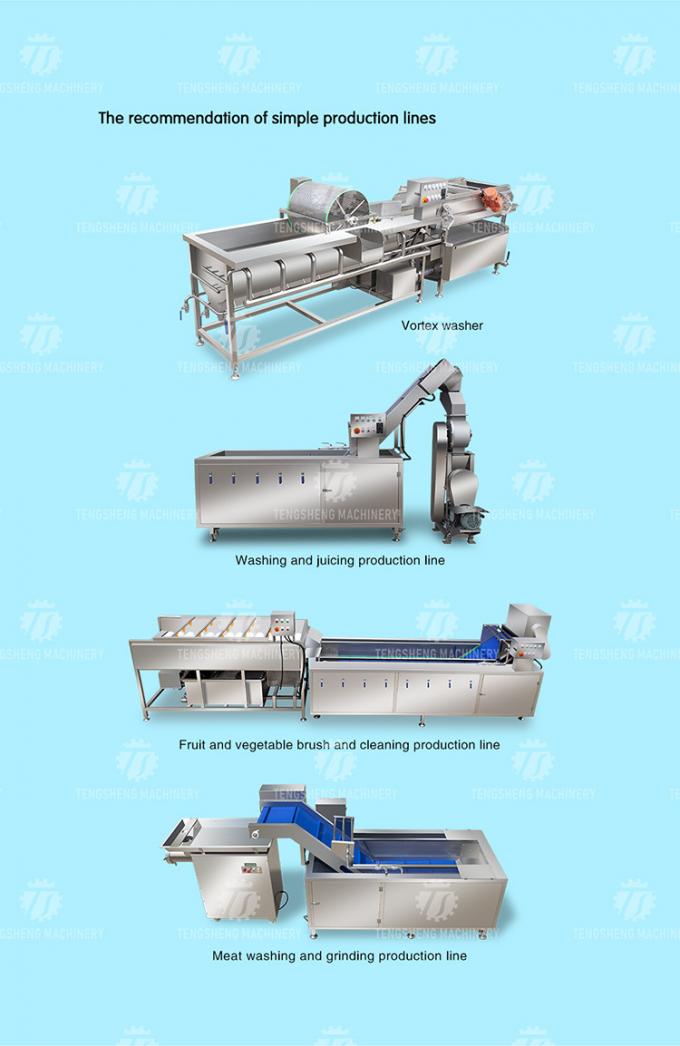 Mesin Meja Sortasi Sayuran dan Buah Berdaun Otomatis Industri